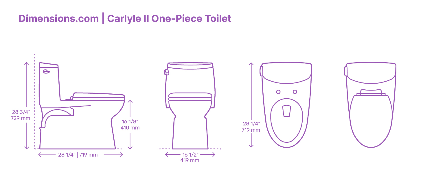 Toilet Dimensions For Different Toilet Sizes Toilet 41 OFF