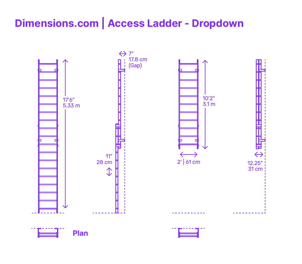 Access Ladders Dimensions Drawings Dimensions Access Ladders Dimensions Drawings Dimensions