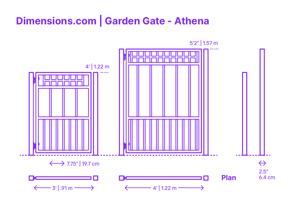 Gates Dimensions Drawings Dimensions Gates Dimensions Drawings Dimensions