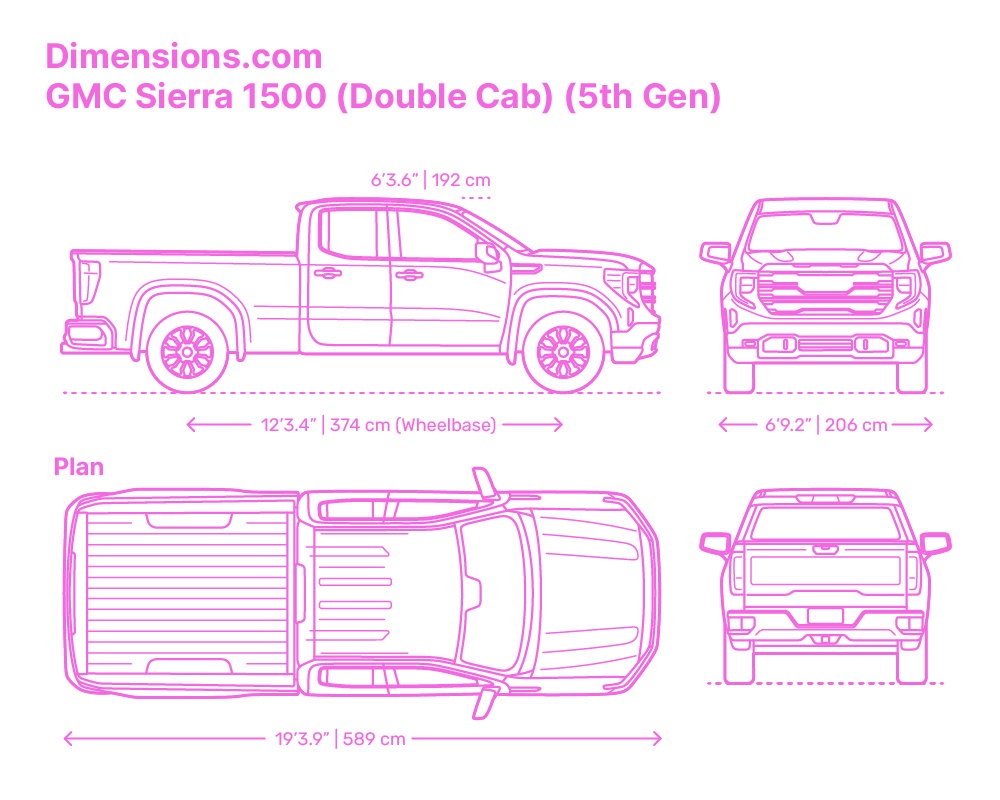 Chrysler Pacifica Dimensions Drawings Dimensions